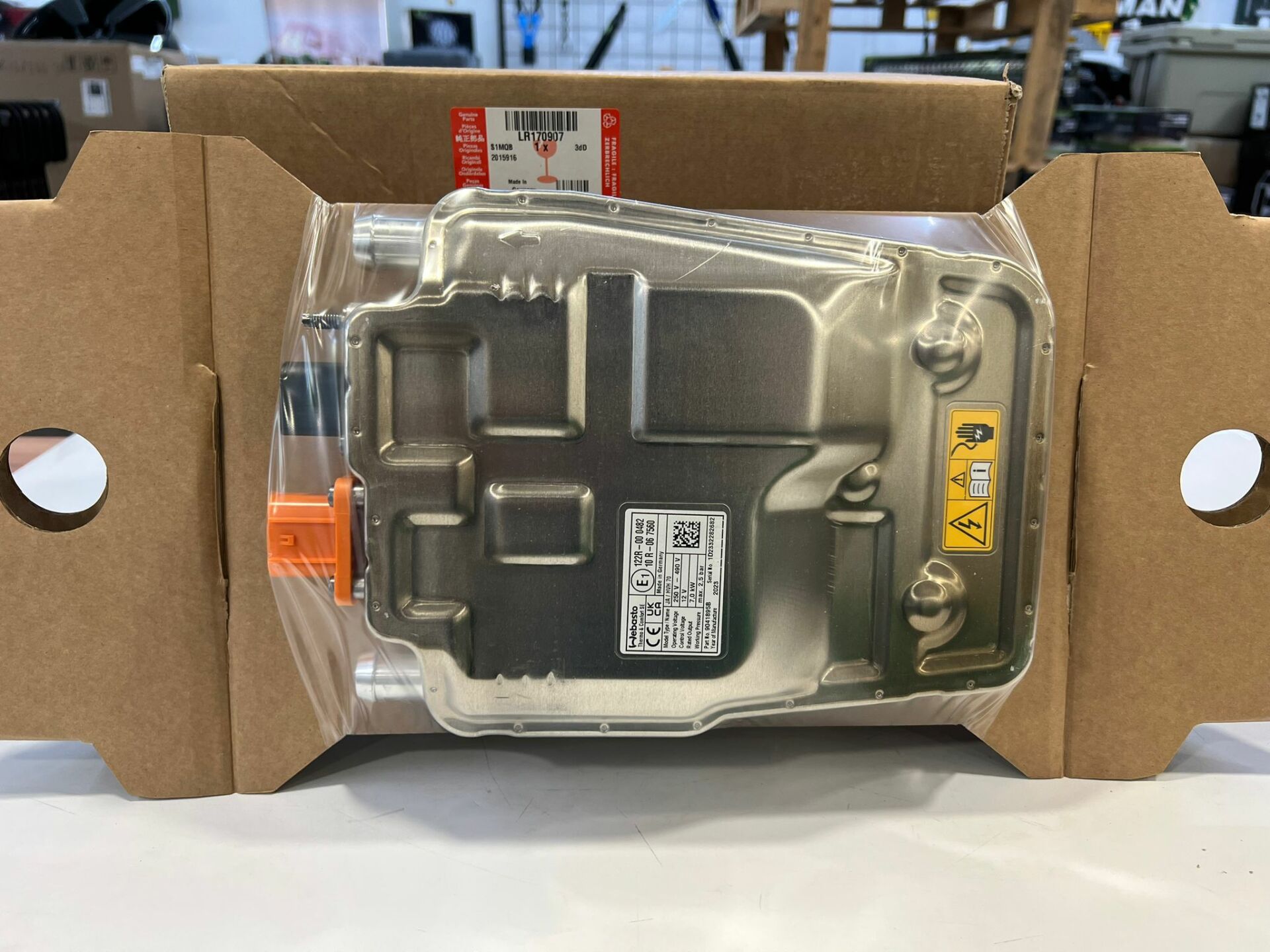 Lr187238 lr170907 t4k20774 t4k18471 su isıtıcısı yüksek voltaj